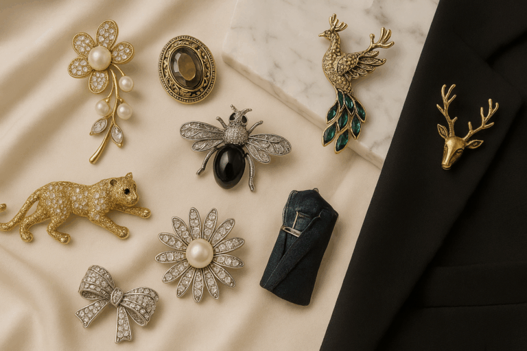 Julebrosje | Elegante Brosjer til Damer og Menn